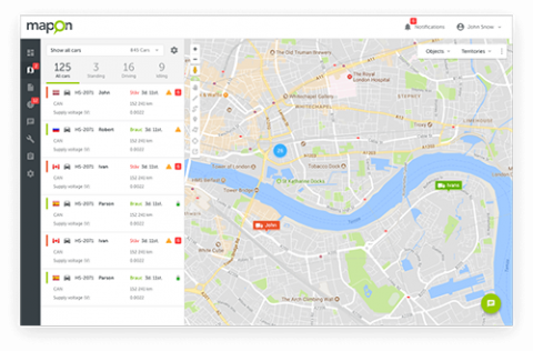 Mapon-seurantajärjestelmät – Autotekniikka Mobilta